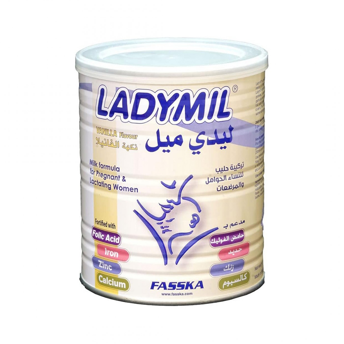 Ladymil Milk Formula For Pregnant & Lactating Women Vanilla 400 g