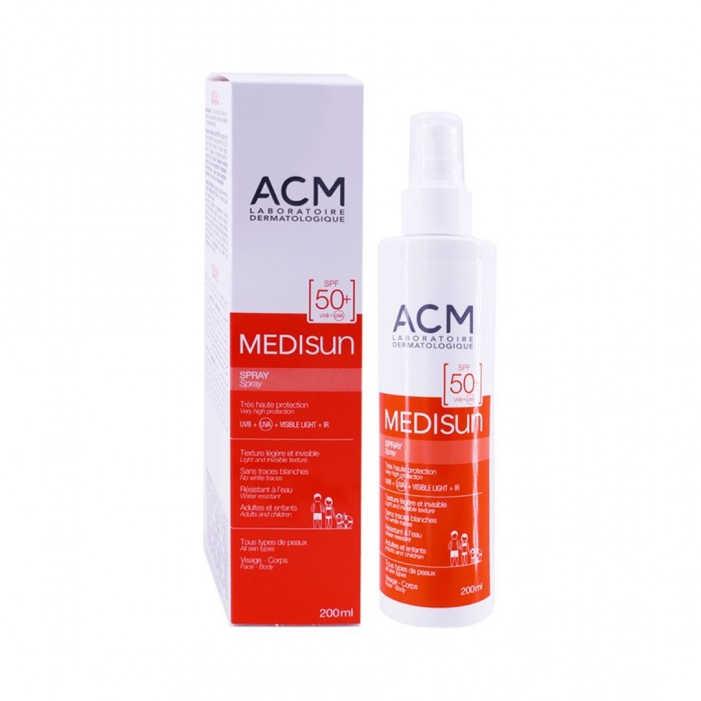 ACM MEDISUN SPRAY- SPF 50 - 200 ML