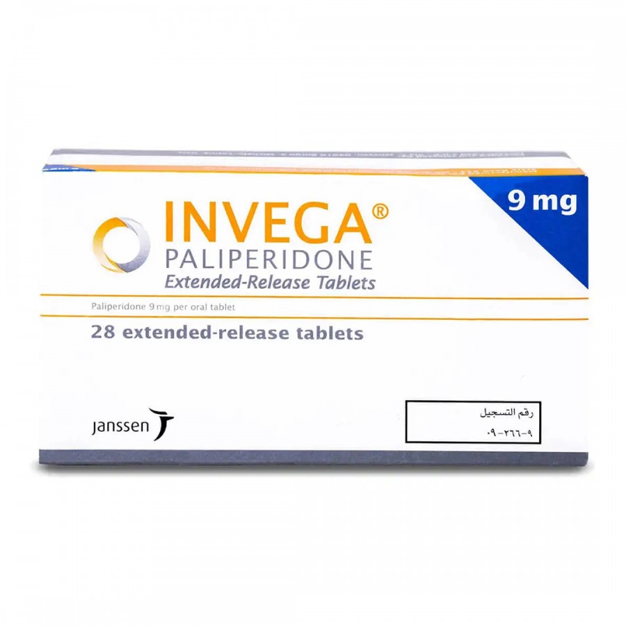 INVEGA 9MG TAB 28'S