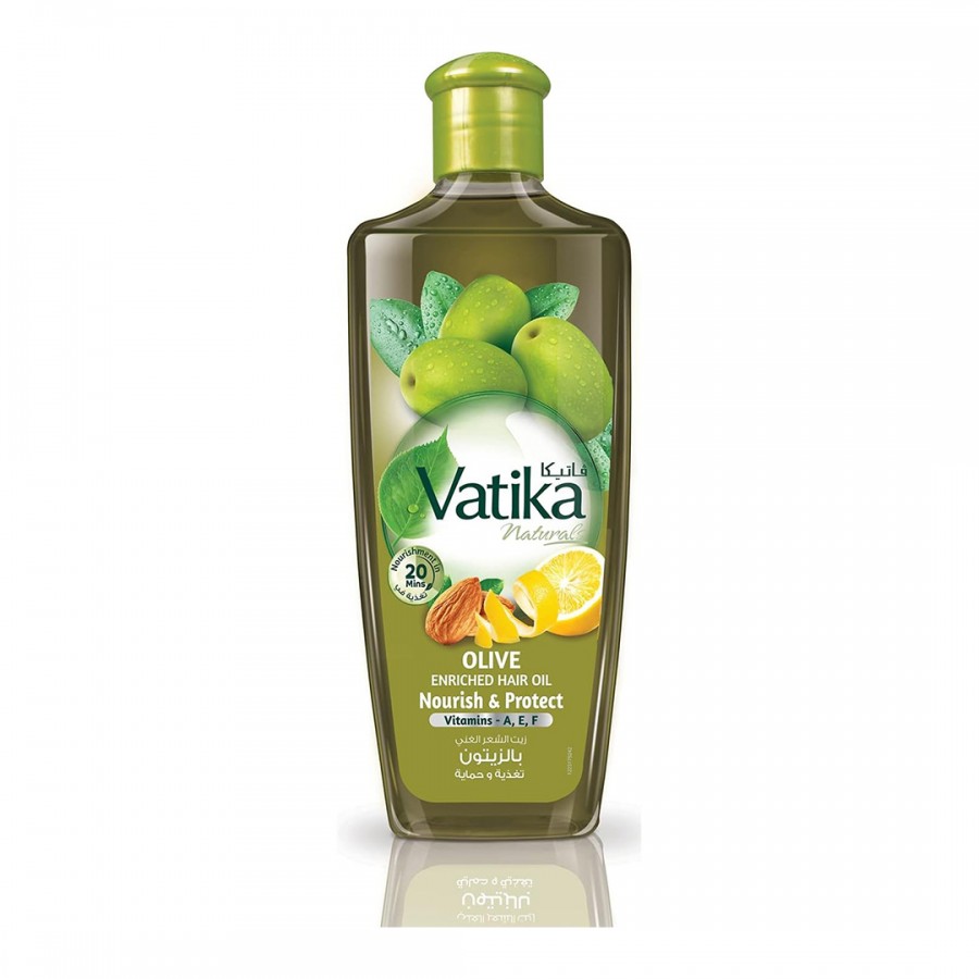 Vatika Olive Enriched Hair Oil for Nourishment & Protection 300ml