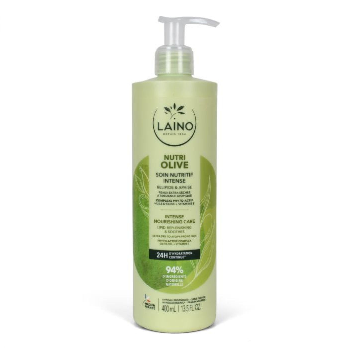 Laino Nourishing Body Lotion with Olive Oil – 400ml