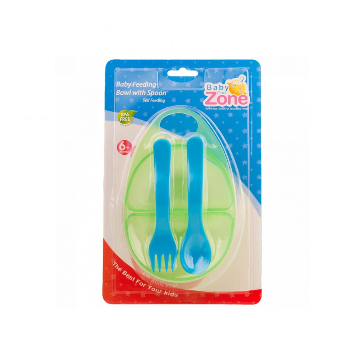 BabyZone 8441 Baby FeedingBowl with Spoon & Fork