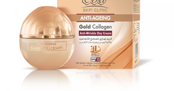 Eva Gold Collagen Day Cream SPF15 50ml