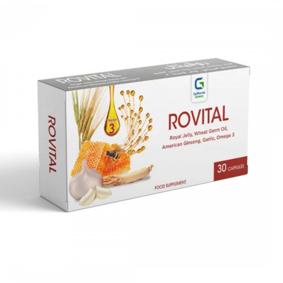 Rovital Multi-Vitamins & Minerals Capsules for Vitality 30 Capsules