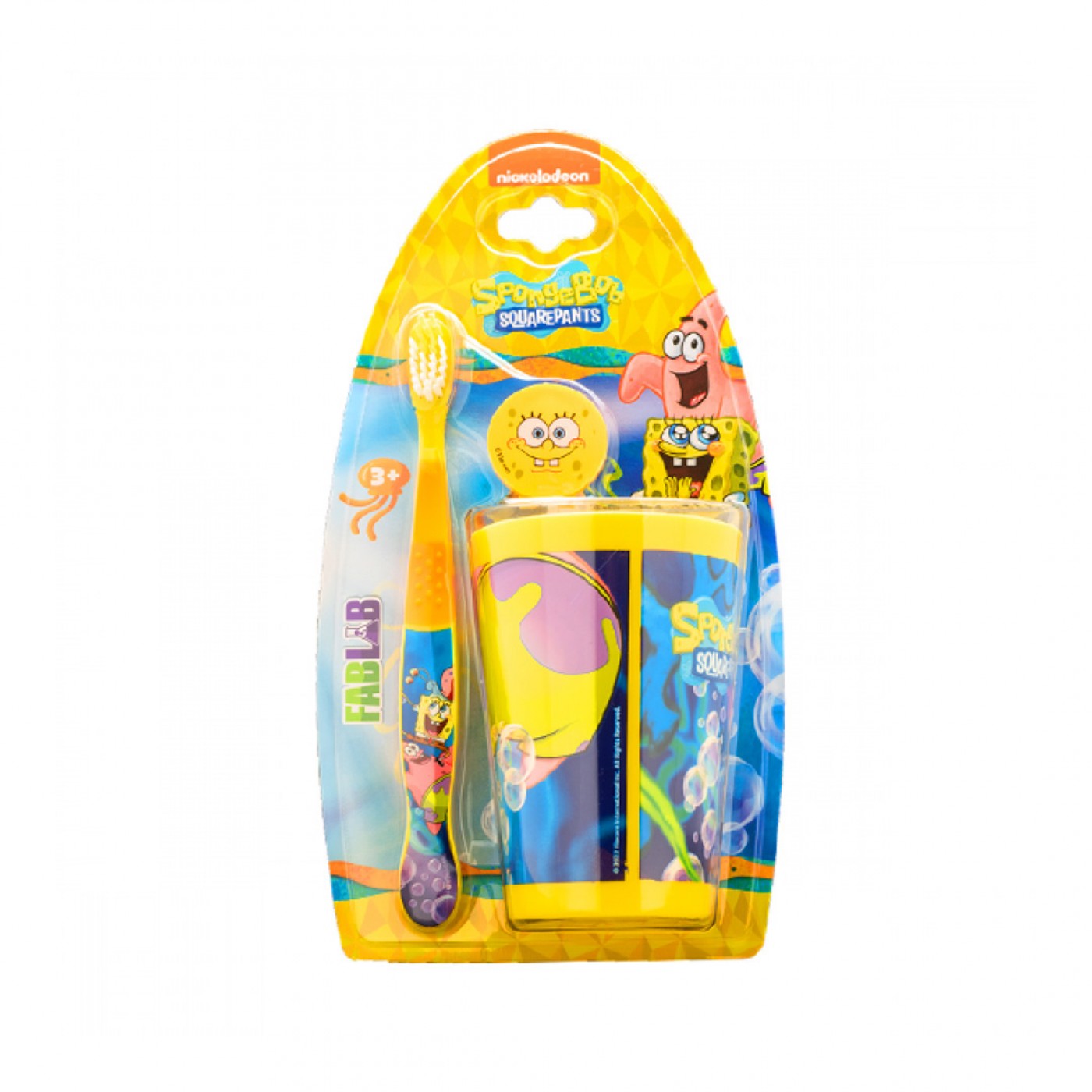 Nickelodeon SpongeBob Kids Toothbrush with Cup