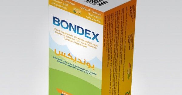 Bondex Supports Bone Health 60 Chewable Tablets