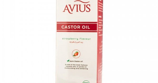 Avius Castor Oil with Strawberry Flavor 60 ML