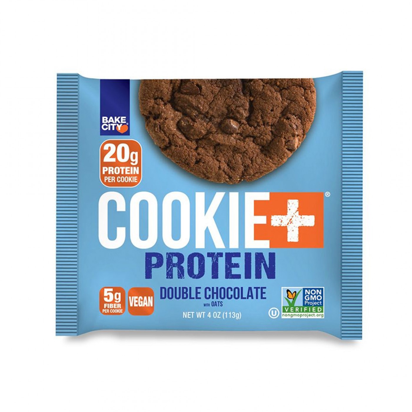 Bake City Cookies Plus Double Chocolate Protein with Oats 113 g