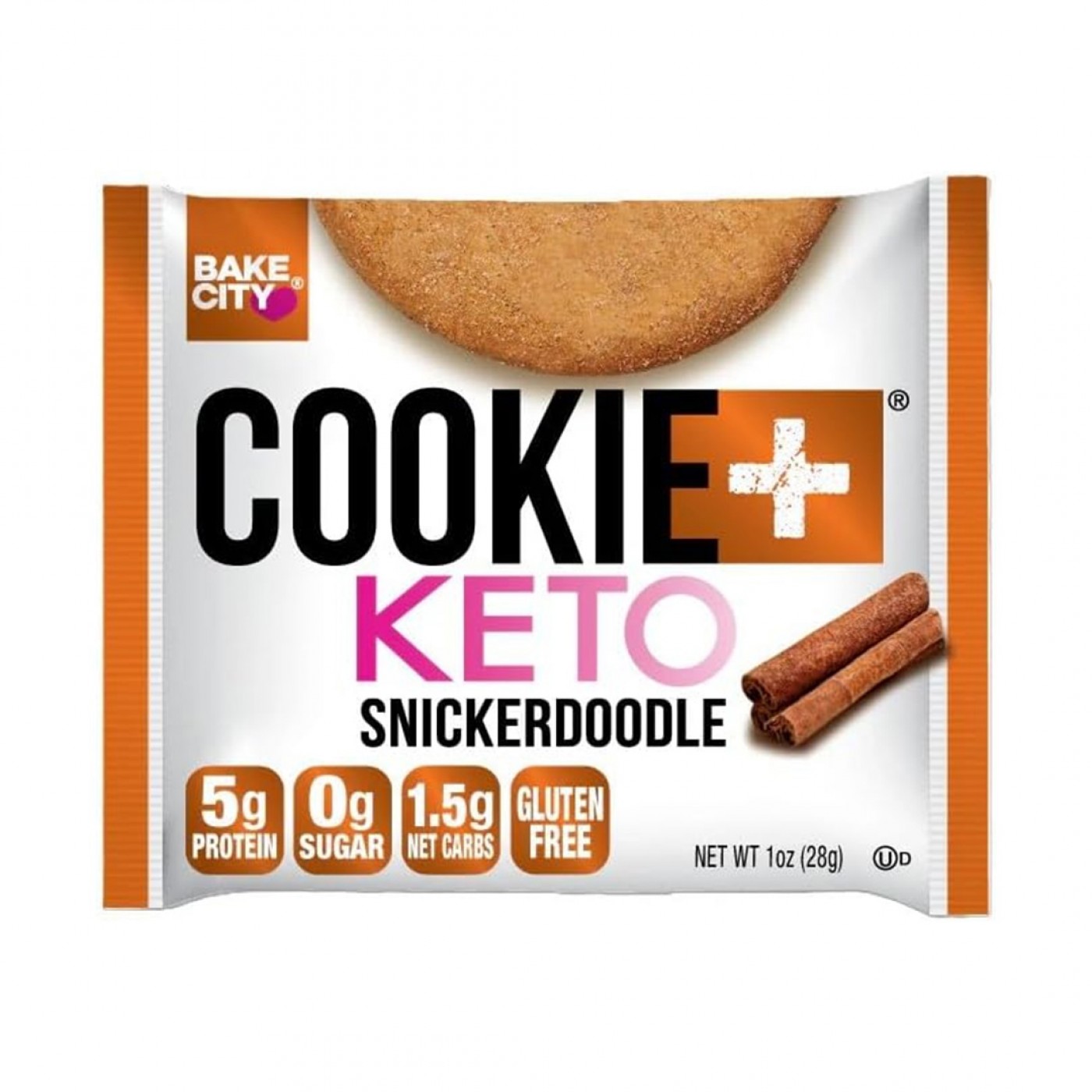 Bake City Cookies Plus Keto Snickerdoodle – 28 g
