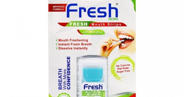 Fresh More Mint Mouth Freshener Strips 24 Strips