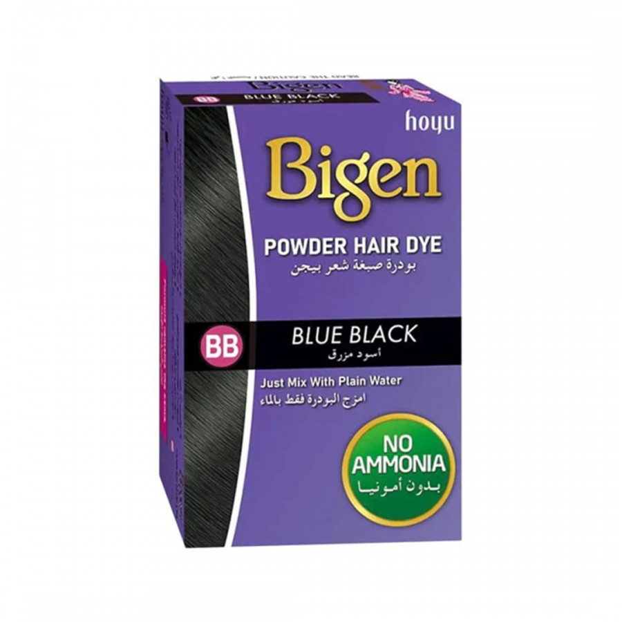 Bigen Powder Hair Dye Blue Black BB