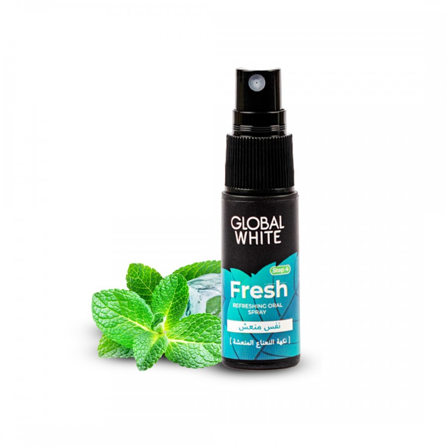 Global White Mint Fresh Oral Spray 15ML