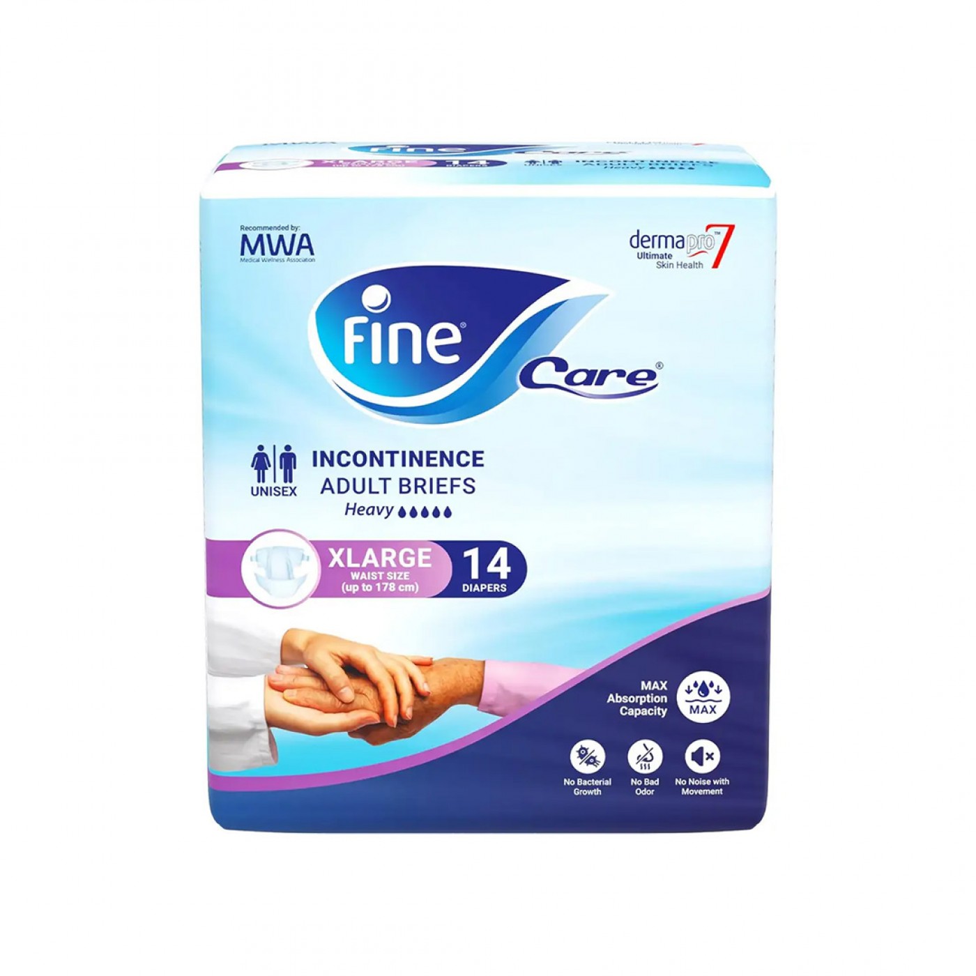 Fine Care Adult Open Diapers XLarge 14 Diapers