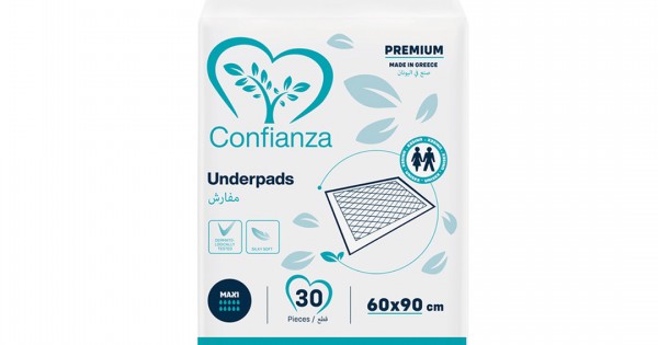 Confianza Comfort Under Pads for Adults 30x60 cm – 30 Pieces