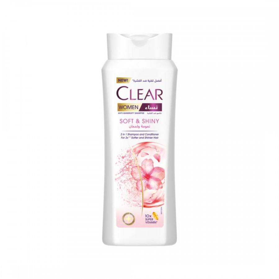 Clear Shampoo Women Soft And Shiny 600 ML