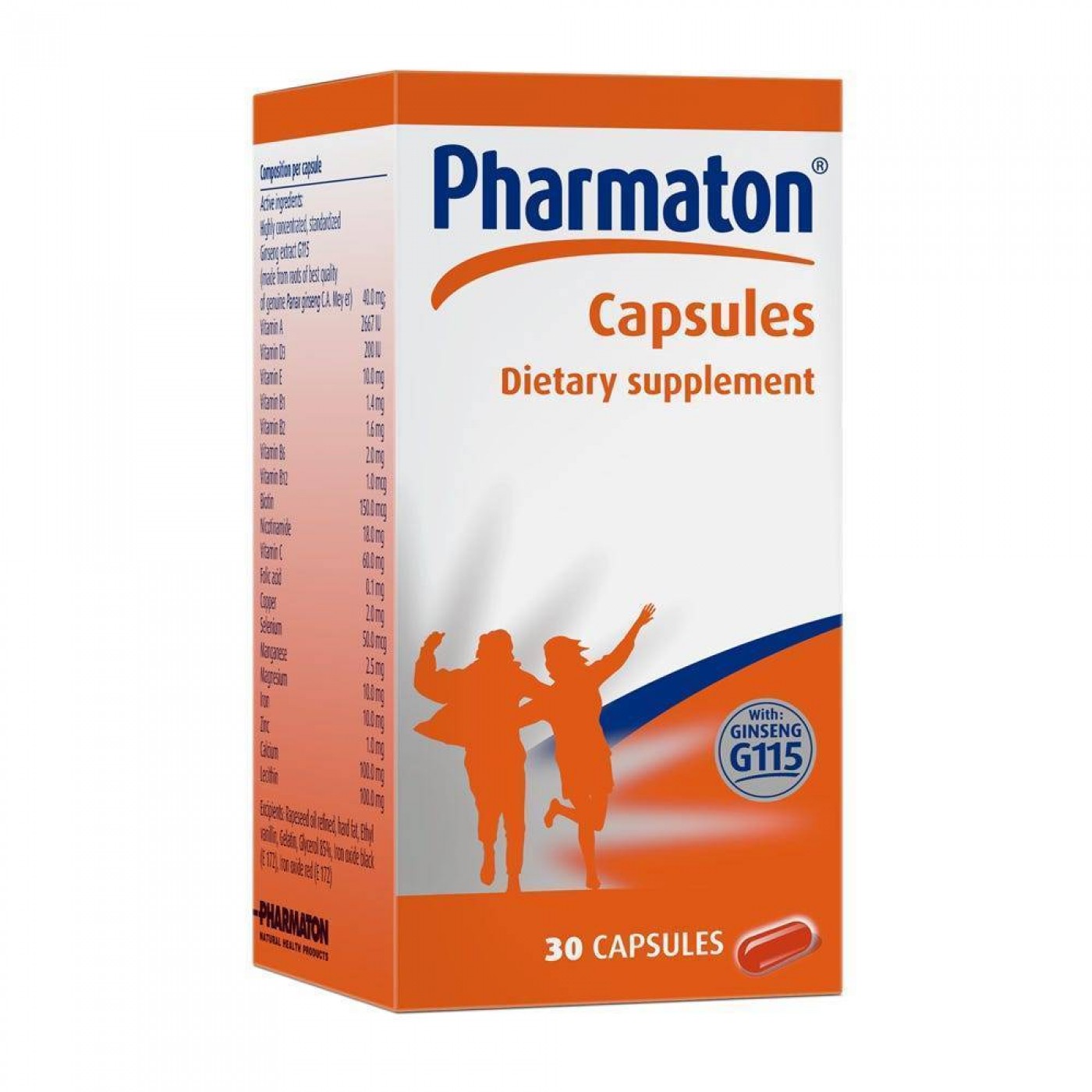 PHARMATON CAP 30'S