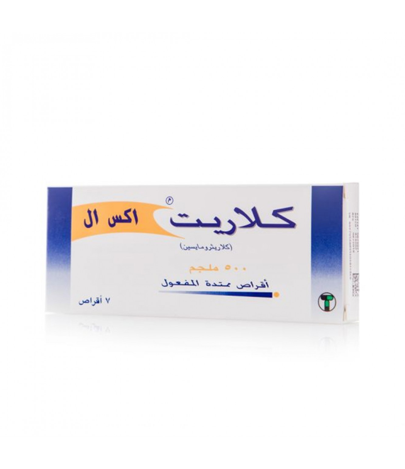 Claritt XL 500Mg Clarithromycin Antibiotic 7 Tablets