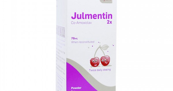 Julmentin Antibiotic Suspension 457mg/5ml 70ml