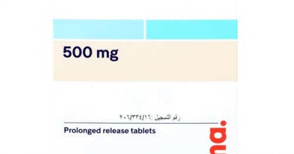 GLUCARE XR 500 MG TAB 30'S