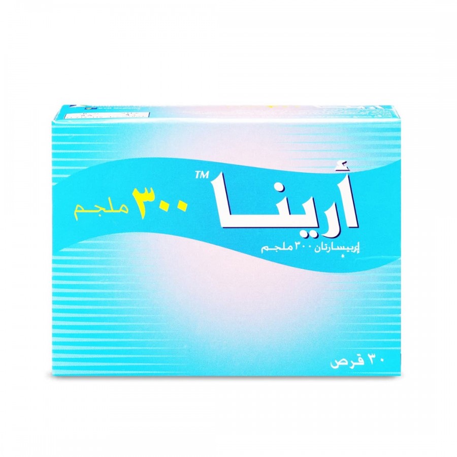 Arena 300 mg Irbesartan 30 tablets