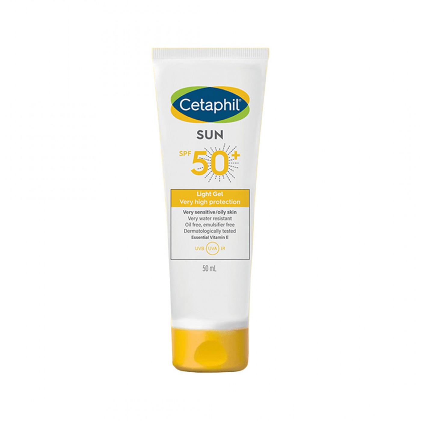 Cetaphil Sun Light Gel SPF 50+ for Sensitive & Oily Skin 50ml