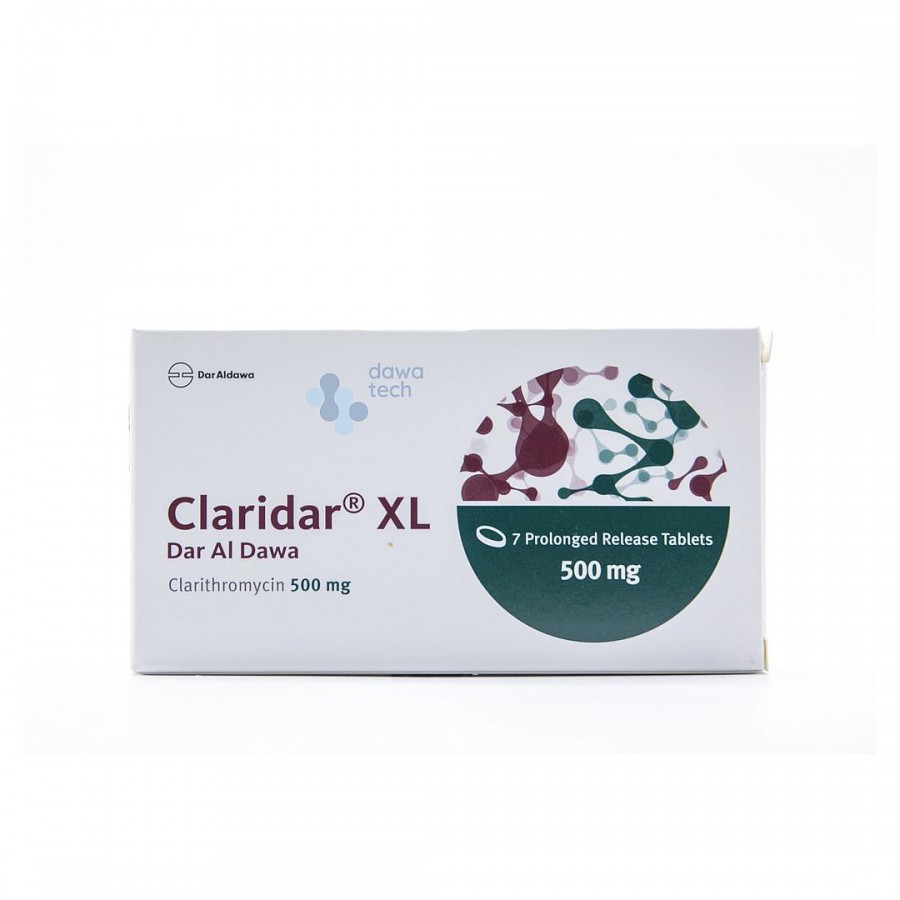 Claridar XL 500mg 7 Tablets