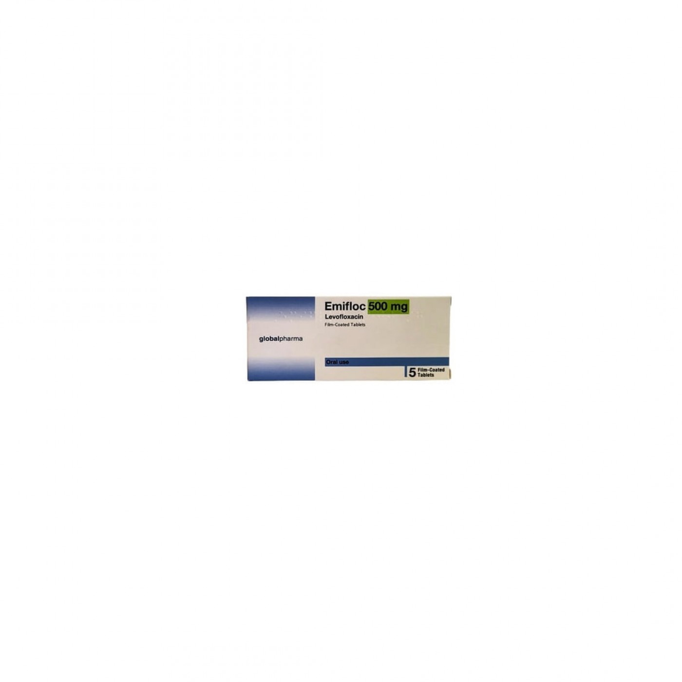 Emifloc 500 Mg Levofloxacin 5 Tablets