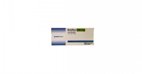 Emifloc 500 Mg Levofloxacin 5 Tablets
