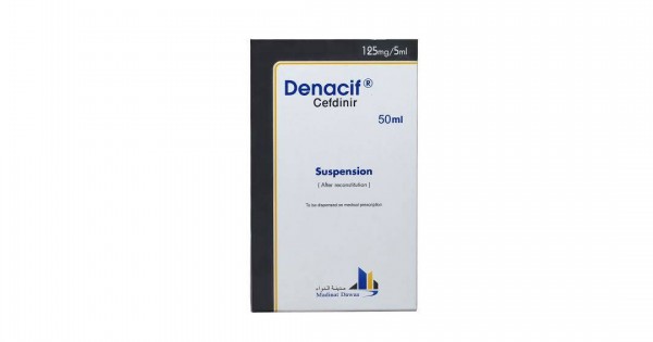 DENACIF 125MG/5ML Cefadroxil SUSP 50ML