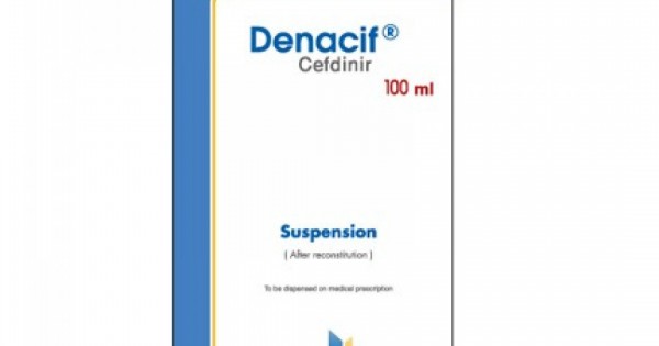 DENACIF 125MG/5ML Cefadroxil SUSP 100ML