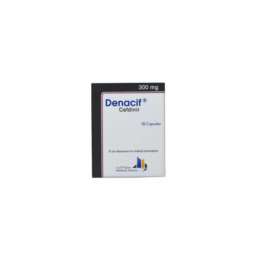 DENACIF 300 MG Cefadroxil 10 Capsules