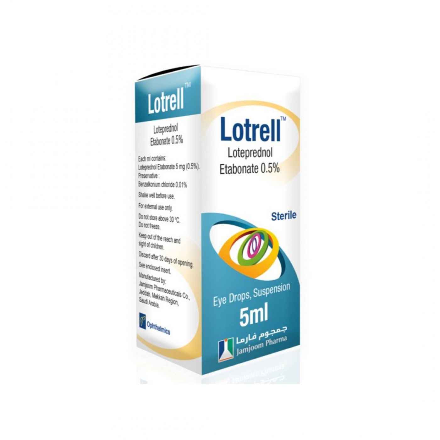 Lotrell 0.5% Loteprednol Eye Drops 5 ml
