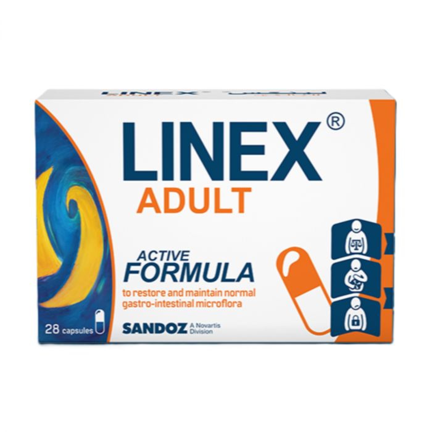 Linex Adult (Forte) Probiotic 28 Capsules