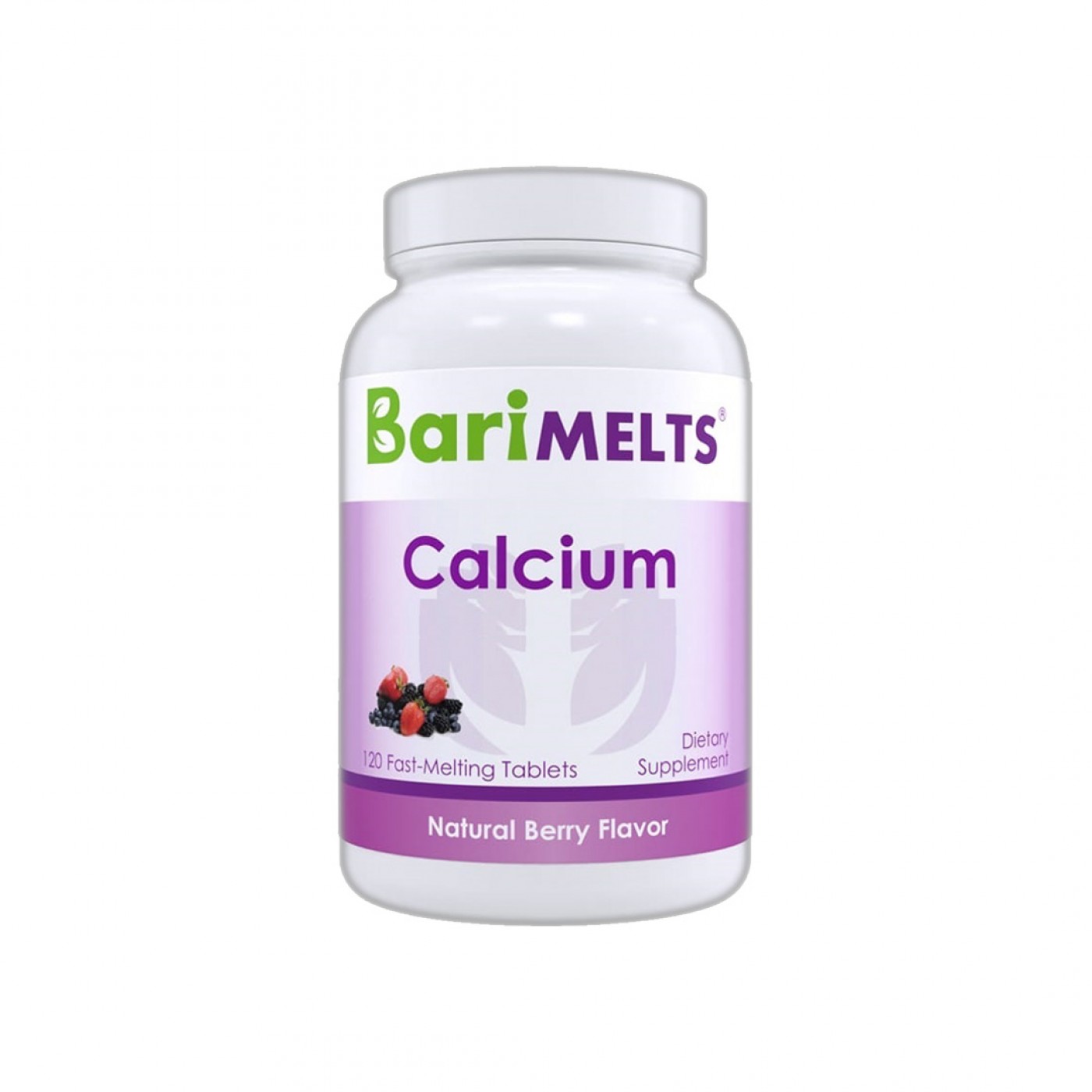 BariMelts Calcium Citrate with Vitamin D & Magnesium - Fast-Melting 120's