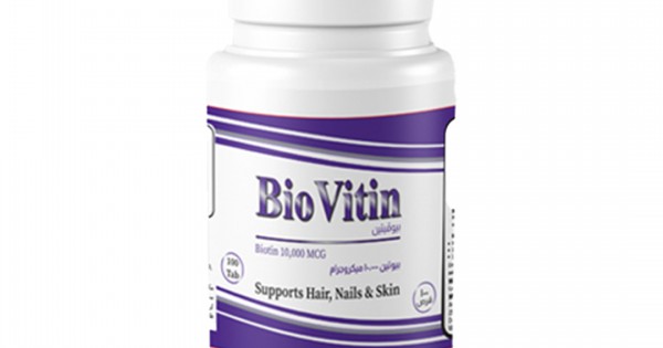 Biovitin Biotin 10000 mcg 100 Tablets