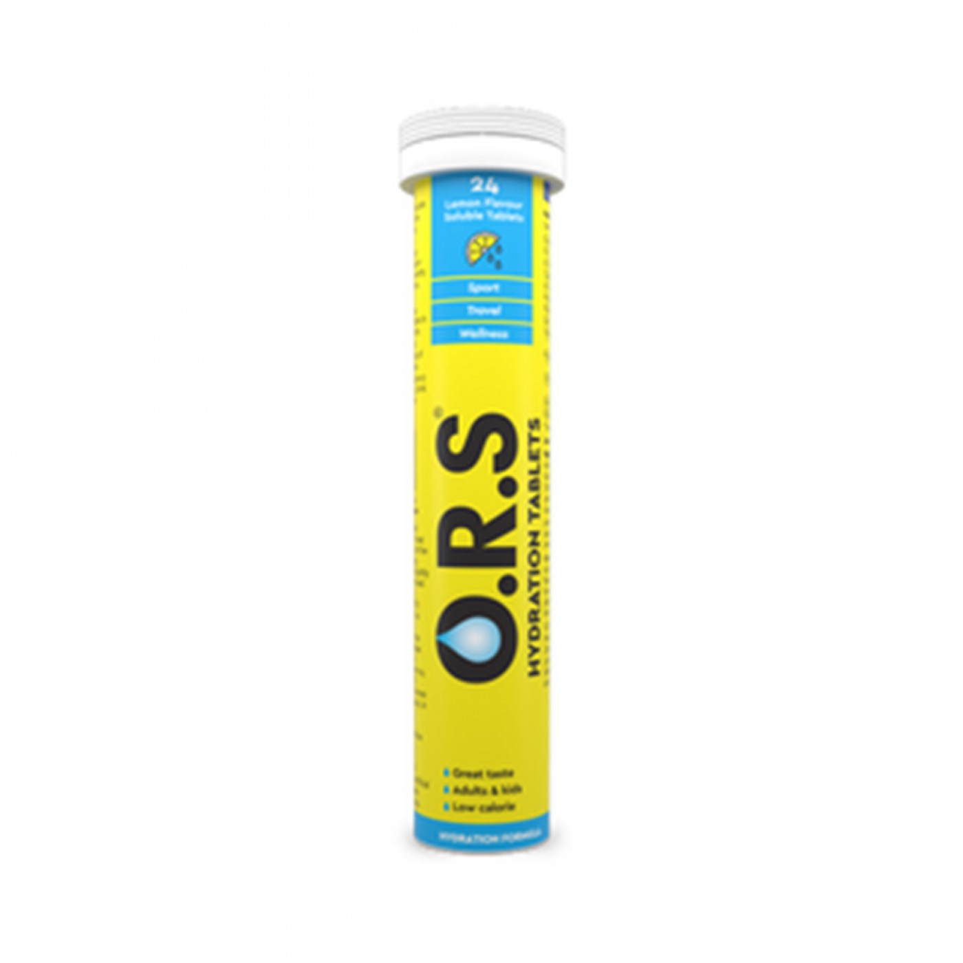 O.R.S Hydration Tablets – Lemon (24 Effervescent Tablets)