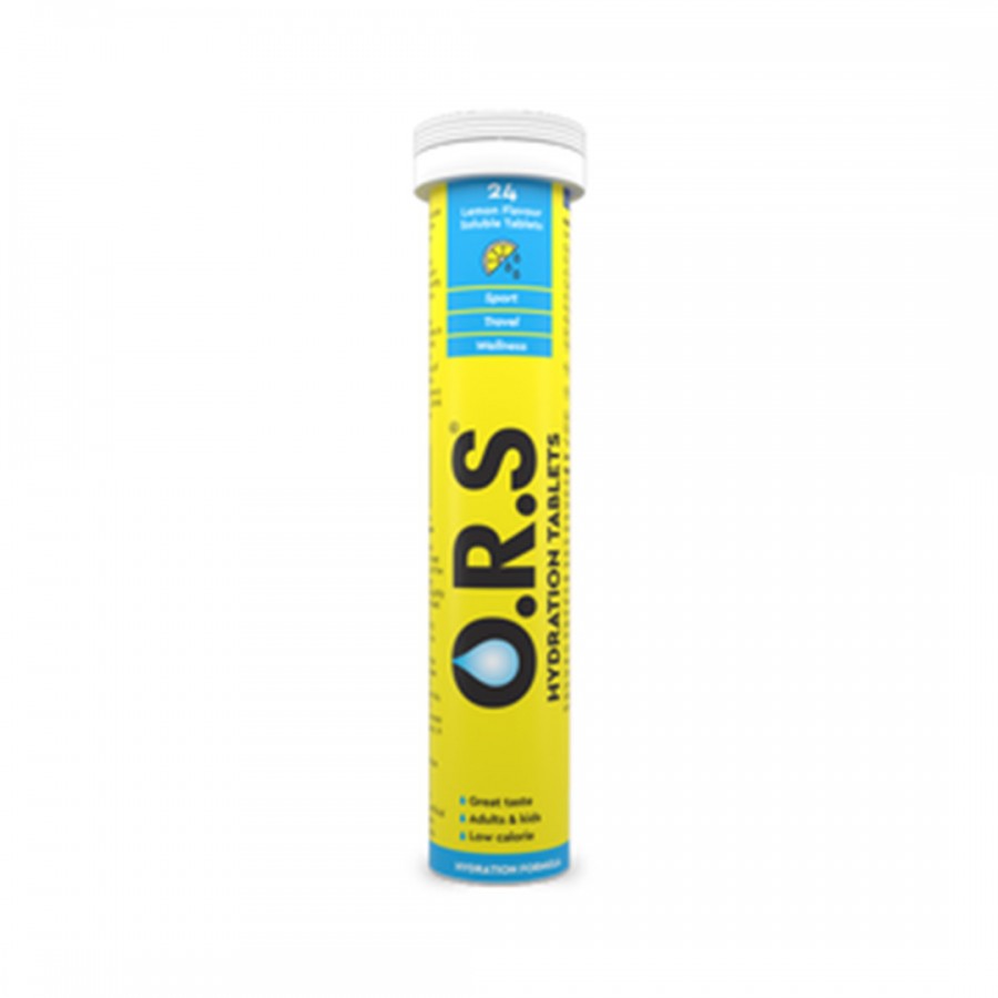 O.R.S Hydration Tablets – Lemon (24 Effervescent Tablets)
