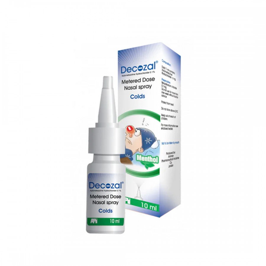Decozal Nasal Spray 0.1% Menthol - 10ML