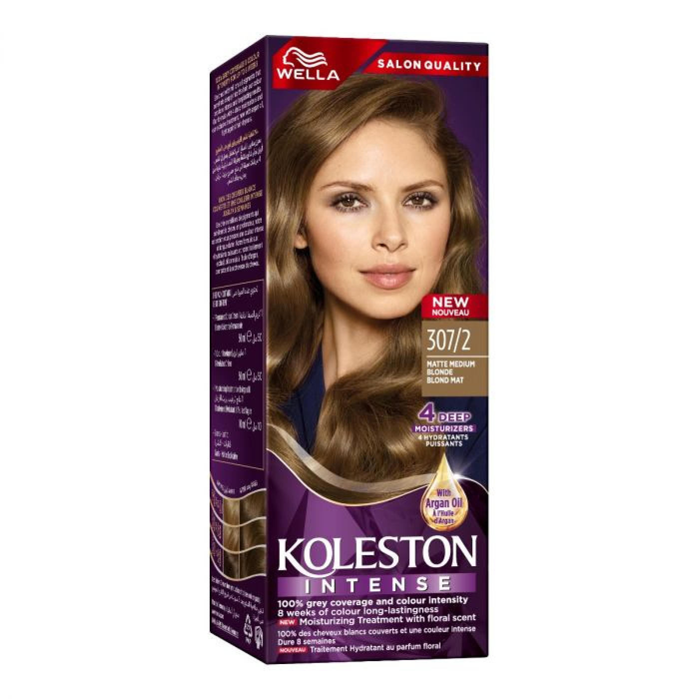 Koleston 307/2 Matte Medium Blonde Hair Color