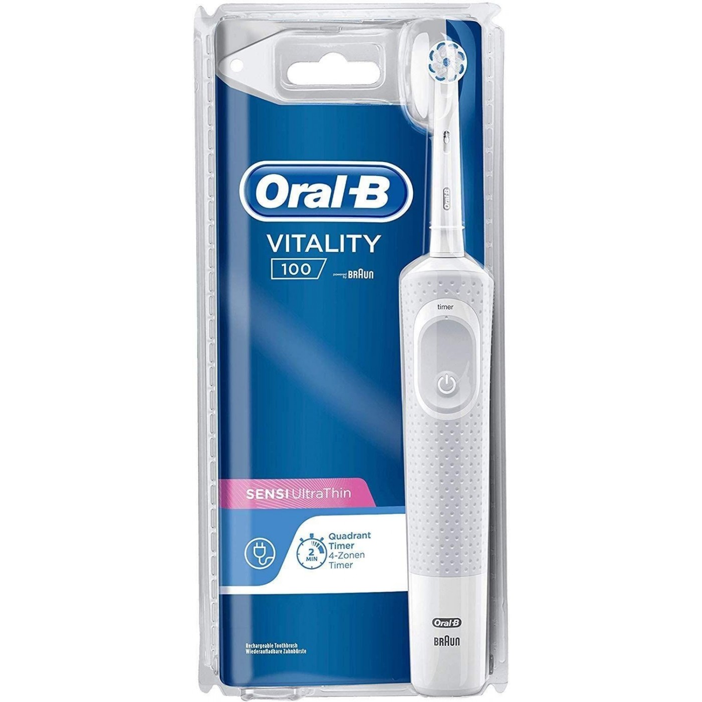 Oral‑B Vitality Electric Rechargeable Toothbrush 1 Piece