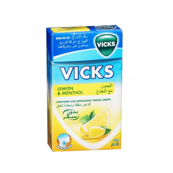 VICKS CANDY LMN.MNTL 40GM
