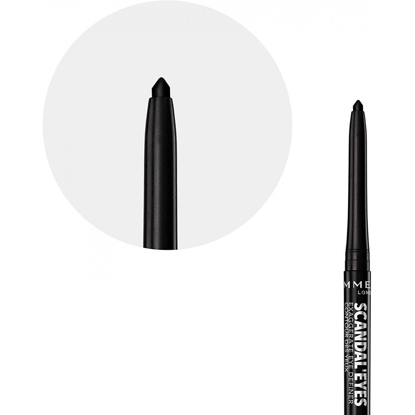 Rimmel Scandal'Eyes Eyeliner 001 Black 1Piece