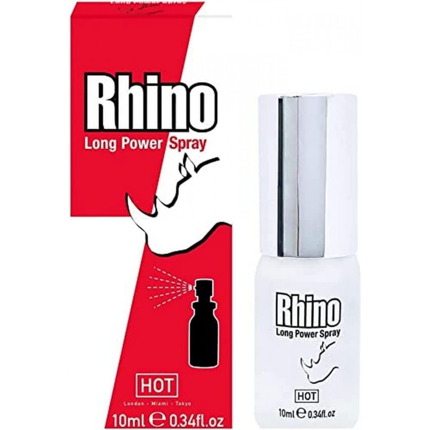 Hot Rhino Long Power Spray for Men 10ml