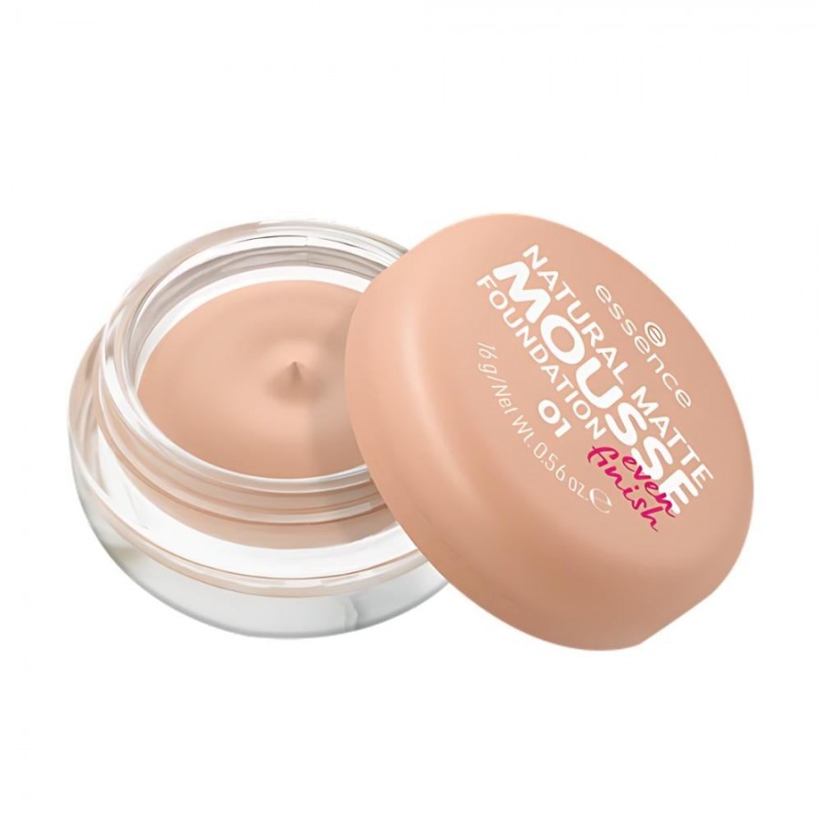 Essence Natural Matte Mousse Foundation No. 01 1Piece