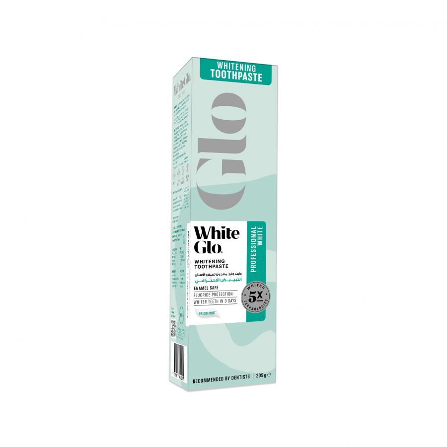 White Glo Professional Choice Whitening Toothpaste - 205g