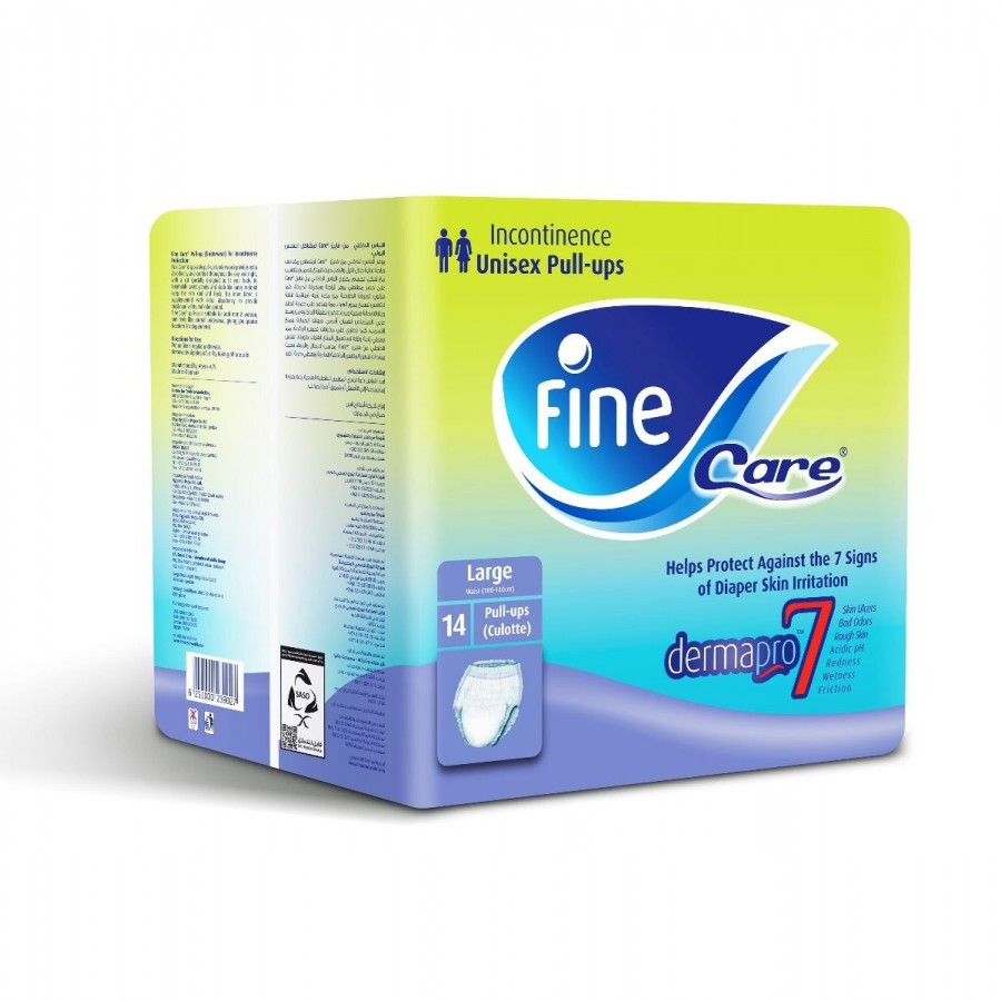 Fine Care Adult Pants Large - 14 Pieces