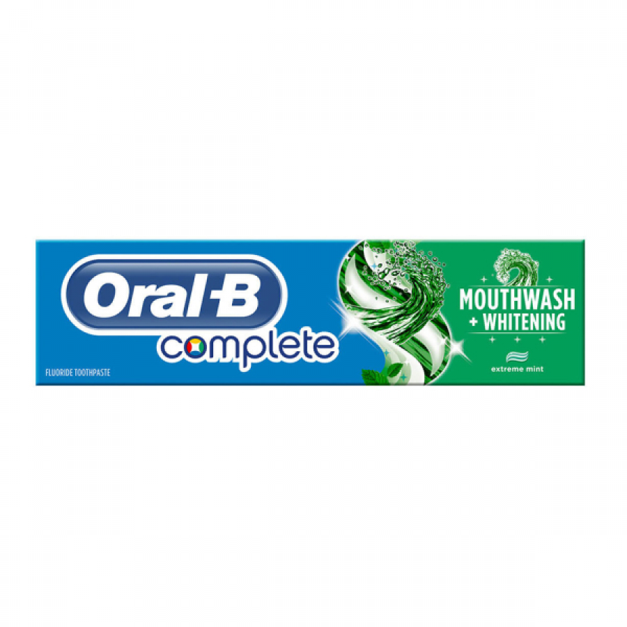 Oral-B Complete Toothpaste + Mouthwash 100Ml
