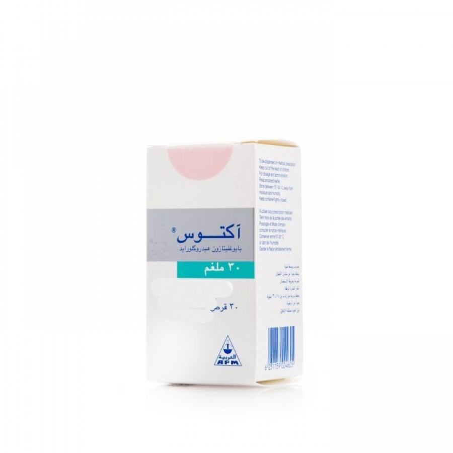 Actos 30mg 30 Tablets