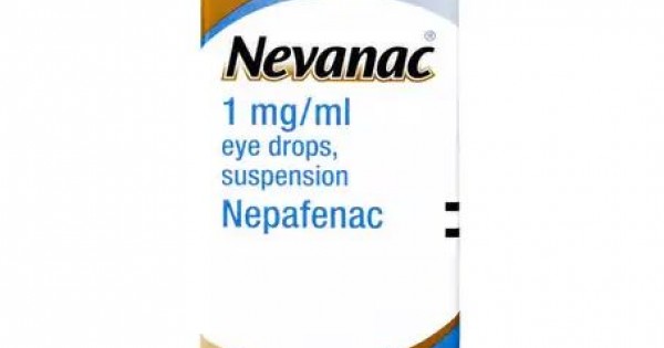 Nevanac 0.1 % Eye Drops 5 Ml – Post-Surgery Eye Treatment