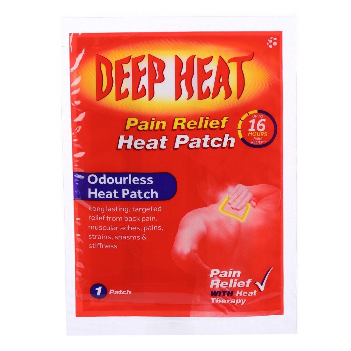 Deep Heat Pain Relief Patch - 1 Patch